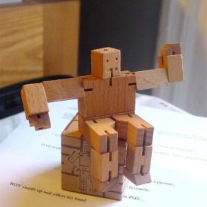 Cubebot Small Natural - Make Designed Objects